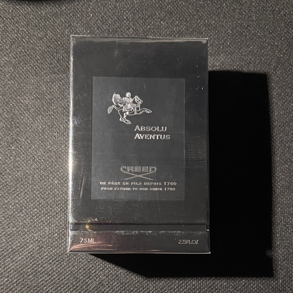 Creed | Other | Creed Absolu Aventus Fragrance Box Black And Silver ...